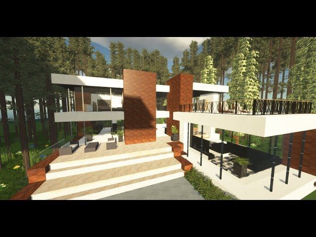 5 best modern house blueprints for Minecraft