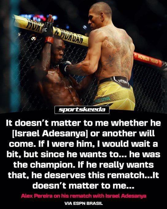 Israel Adesanya: Former champion Israel Adesanya identifies and ...