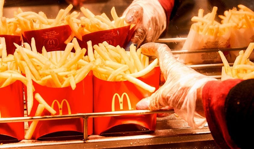 Are McDonald's fries vegan?