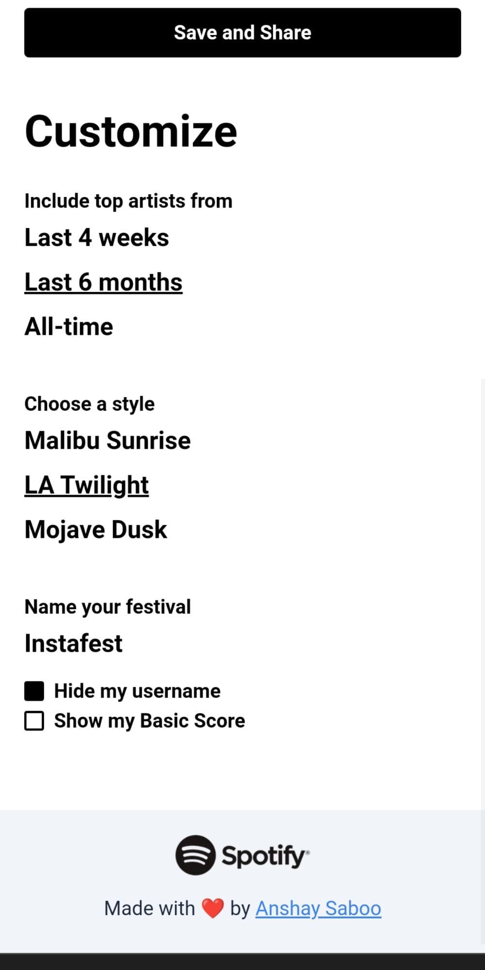 Spotify: Spotify Instafest: Steps to create your own fake music ...