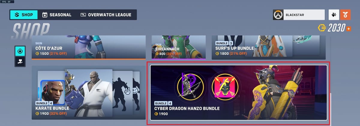 Overwatch 2 Cyber Dragon Hanzo Bundle: How to get, features, price, and ...