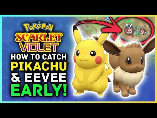 Pokemon Scarlet and Violet: How to get Pichu, Pikachu, and Raichu