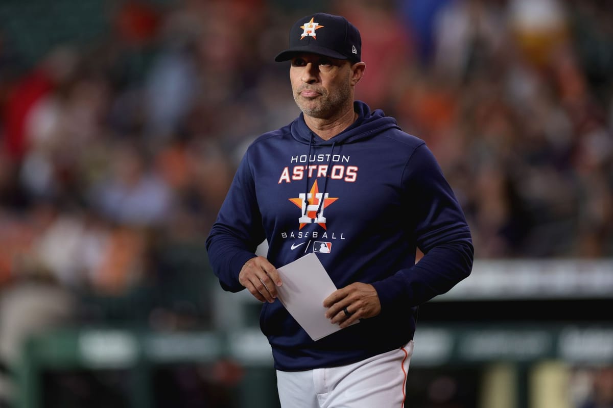 Houston Astros bench coach hoping to run it back, win it all with team ...