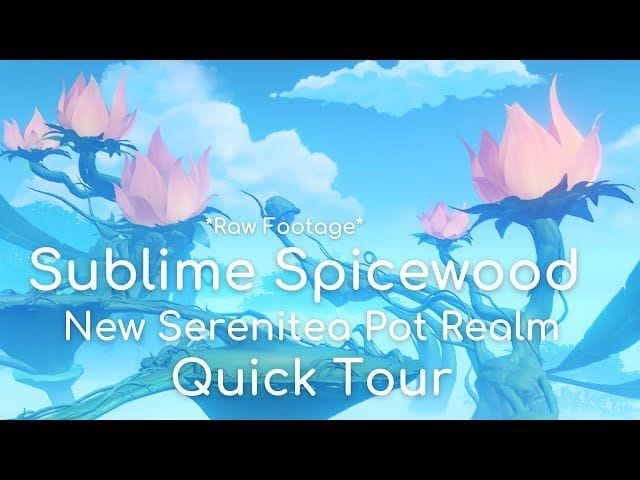 How to get Sumeru teapot realm layout in Genshin Impact