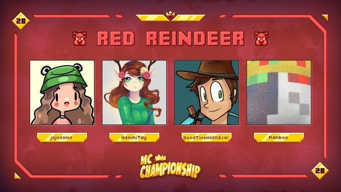 Minecraft Championship (MCC) 28: First half of competing teams announced