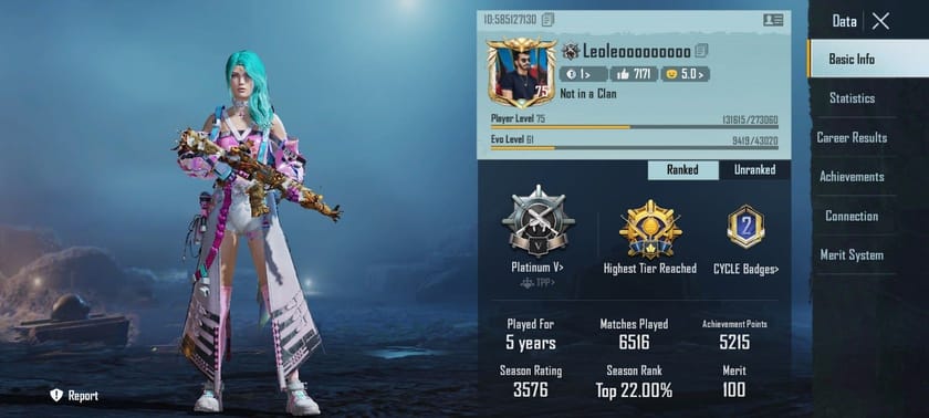 Snax Gaming's BGMI ID, stats, F/D ratio, win ratio, YouTube income, and ...