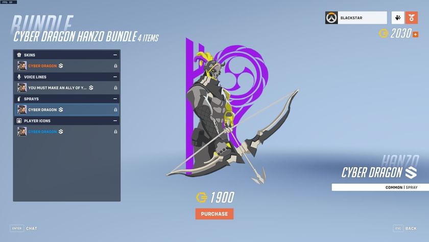 Overwatch 2 Cyber Dragon Hanzo Bundle: How to get, features, price, and ...