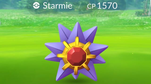 Can Starmie be shiny in Pokemon GO?