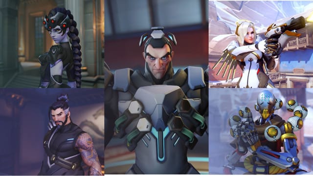 5 best Hero compositions for Hybrid mode in Overwatch 2