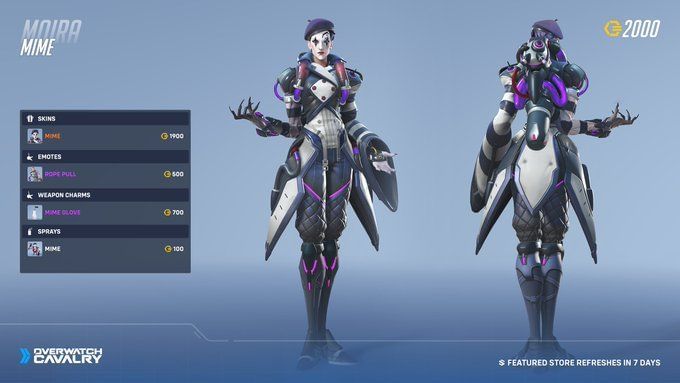Moira Bundle: Overwatch 2 Mime Moira Bundle: How to get, features ...