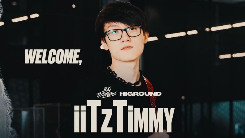 Twitch Streamer iiTzTimmy joins esports organization 100 Thieves