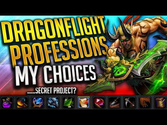 Professions in World of Warcraft: Dragonflight - Crafting stats, gear ...