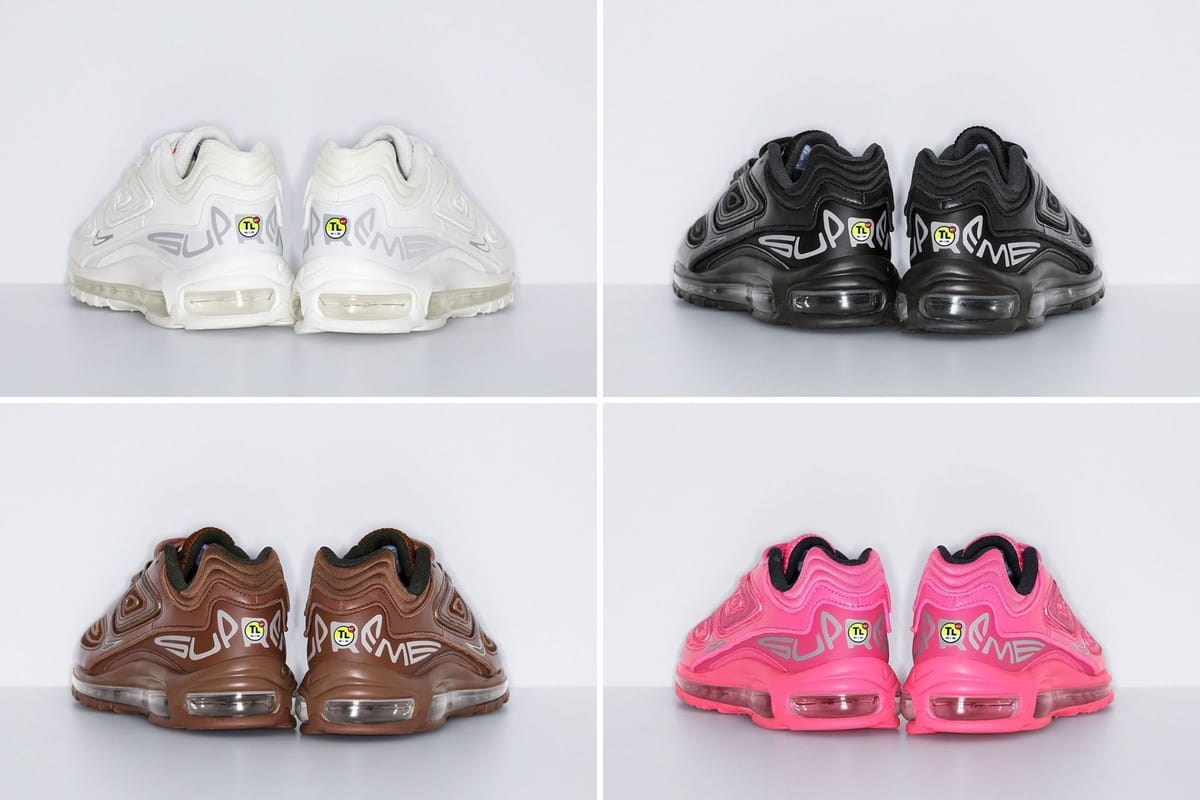 Where to buy Supreme x Nike Air Max 98 TL Fall collection? Release date ...