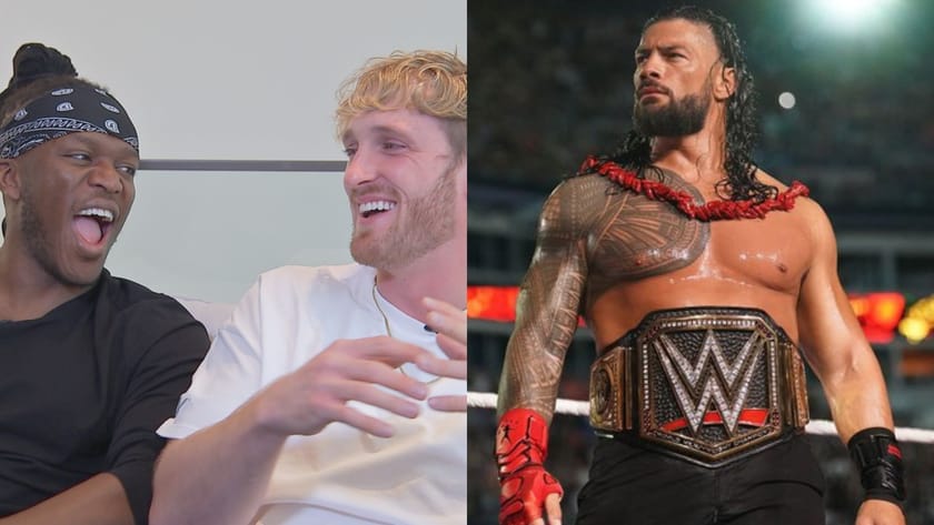 KSI tweets a short message midway through Roman Reigns and Logan Paul's ...