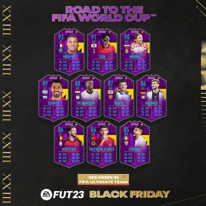 EA Sports releases FIFA 23 Road to the FIFA World Cup cards, led by ...