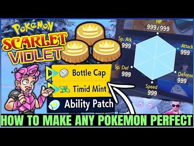 What is EV training in Pokemon Scarlet and Violet and how does it work