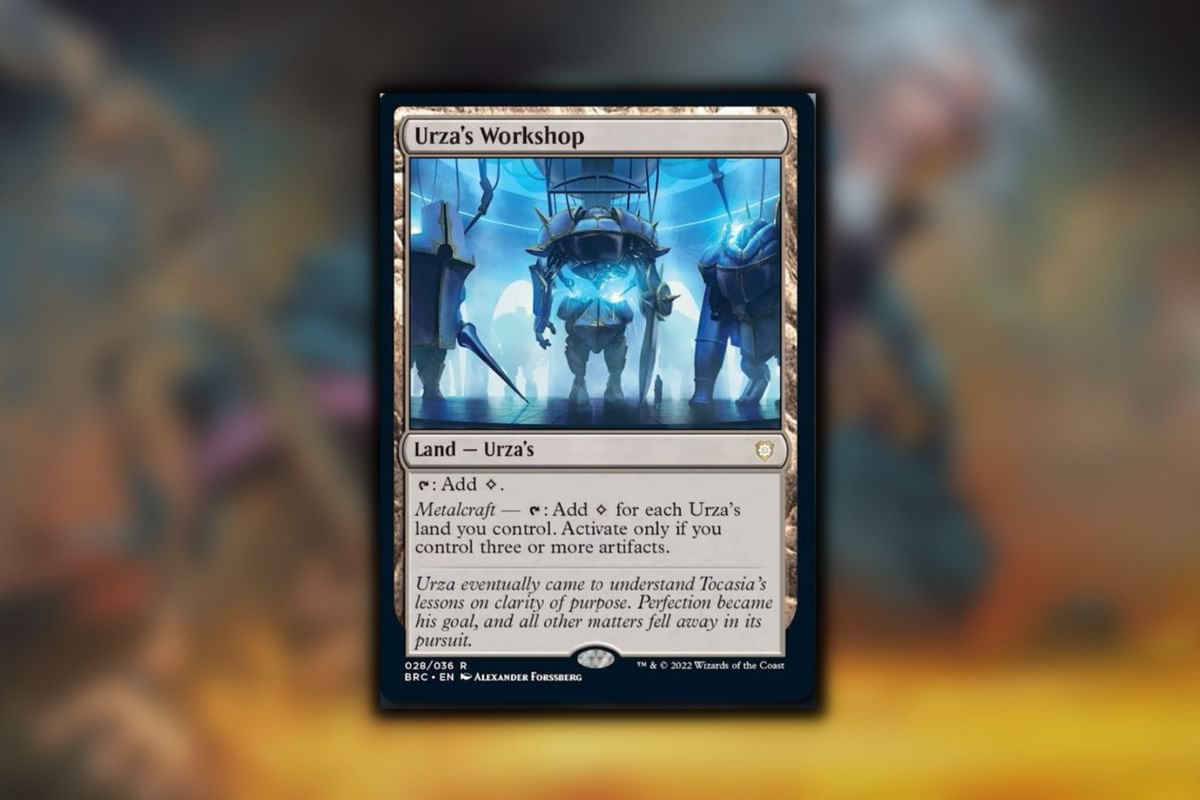 Magic: The Gathering's Urza's Workshop gives Commander players Tron ...