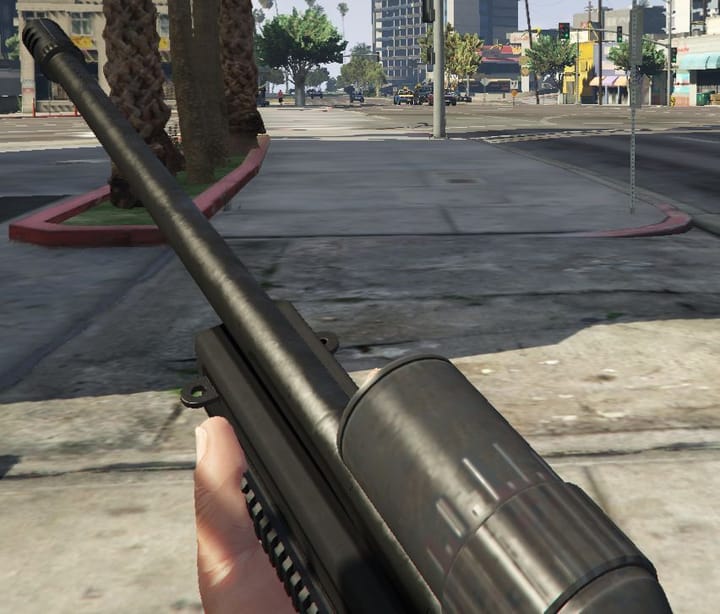 Sniper Rifle In GTA 5