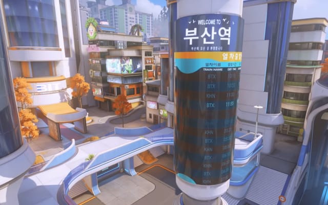 How to play on Busan map in Overwatch 2?