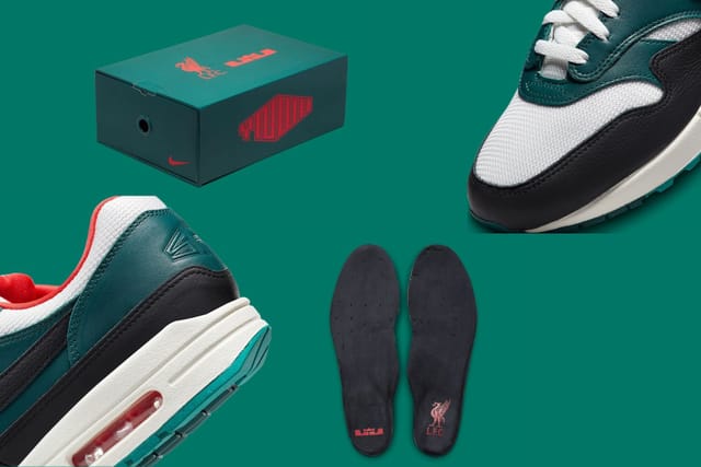 Where to buy LeBron James x Nike Air Max 1 “Liverpool” shoes ...