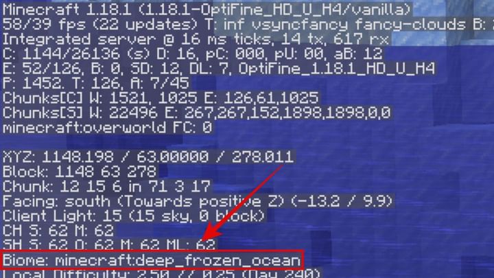 Minecraft F3 debug screen guide for beginners