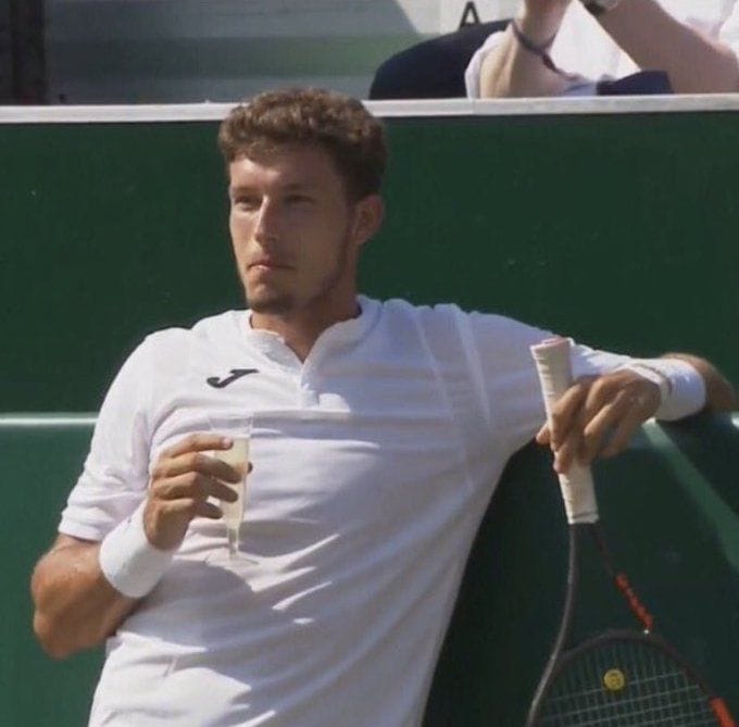 "Rajeev Ram just chilling at home making Mardy Fish regret it, as he ...