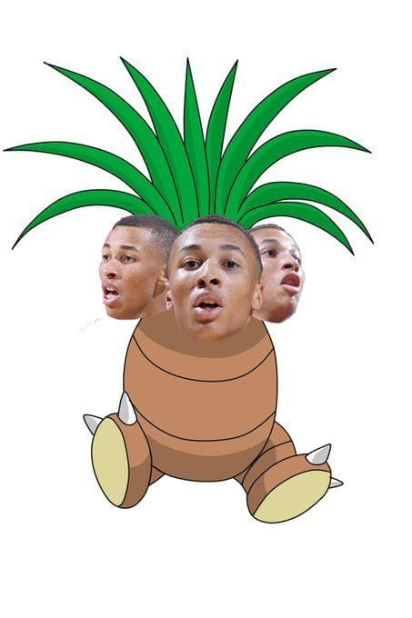 The "NBA Pokémon" meme that went viral on Twitter in 2014 as whole ...