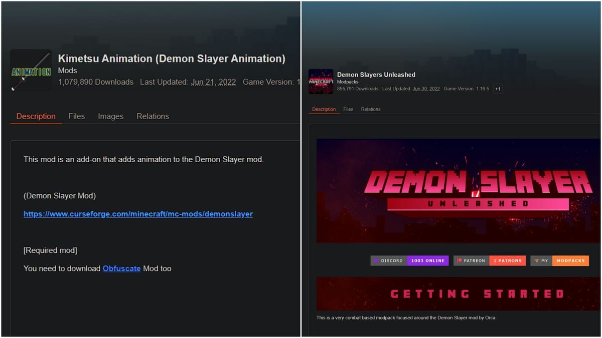Demon Slayer mod for Minecraft: Everything you need to know
