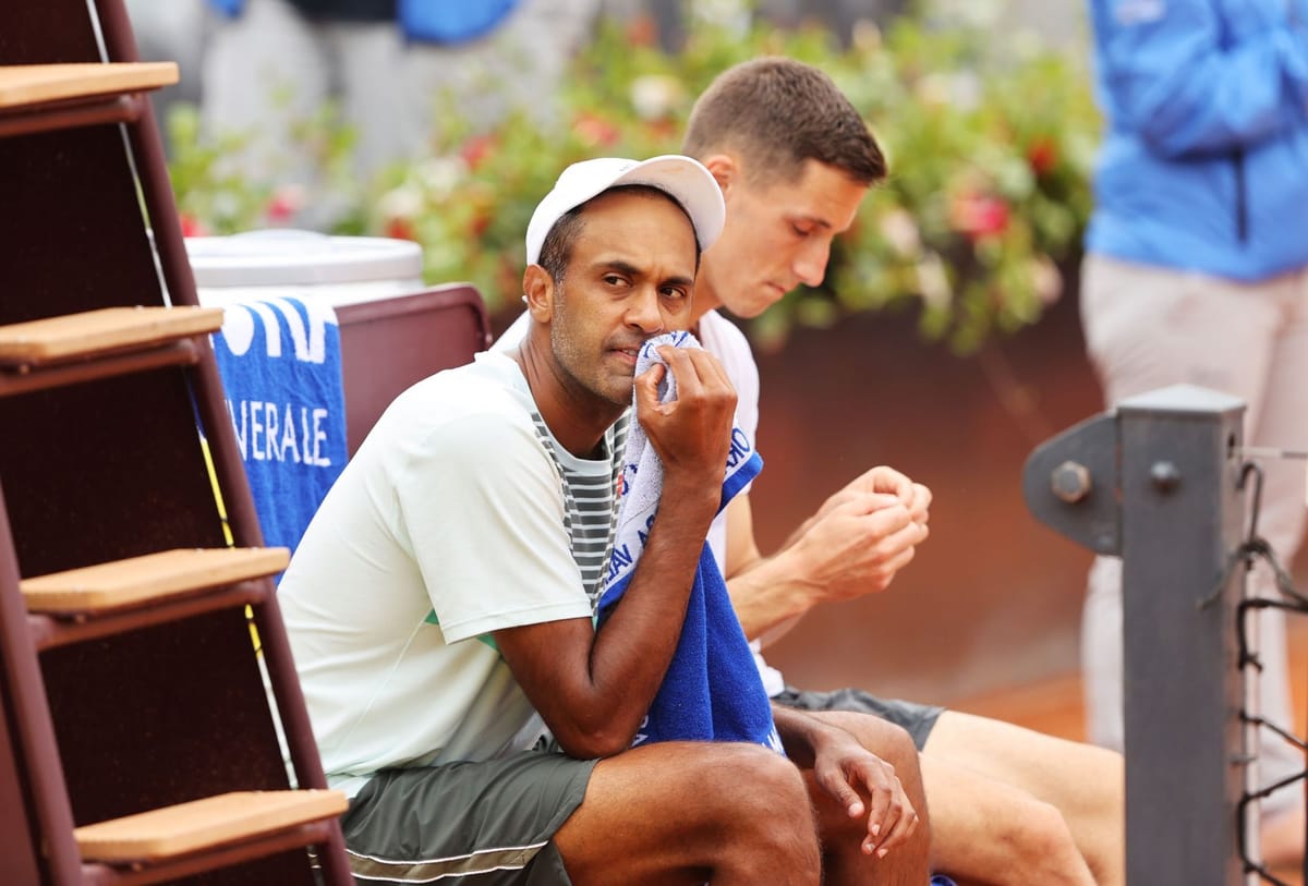 Joe Salisbury taunts Team USA with doubles partner Rajeev Ram's ...