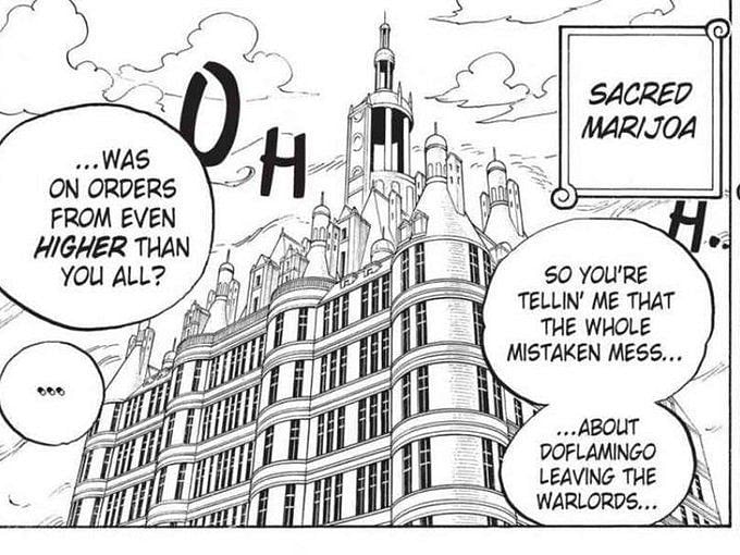 One Piece theorist draws brilliant connection between Imu and Doflamingo One Piece theorist draws brilliant connection between Imu and Doflamingo