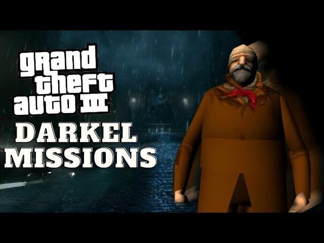Who is Darkel in GTA 3 and why did he get removed?