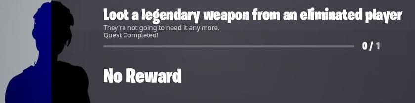 Fortnite: How to loot a legendary weapon from an eliminated player