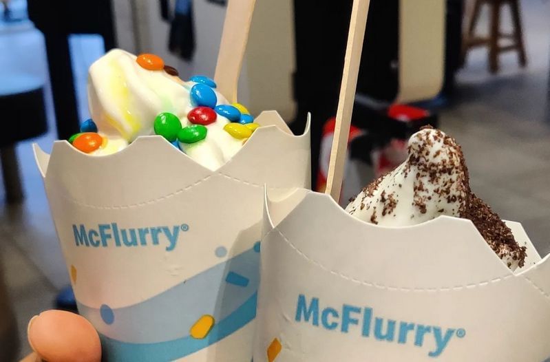 How much is a McDonald's McFlurry?
