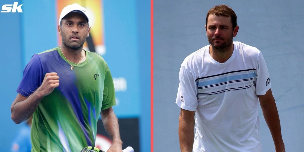"Rajeev Ram just chilling at home making Mardy Fish regret it, as he ...