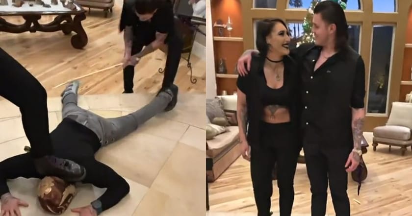 WWE made a mistake during Dominik and Rhea Ripley's attack on Rey ...