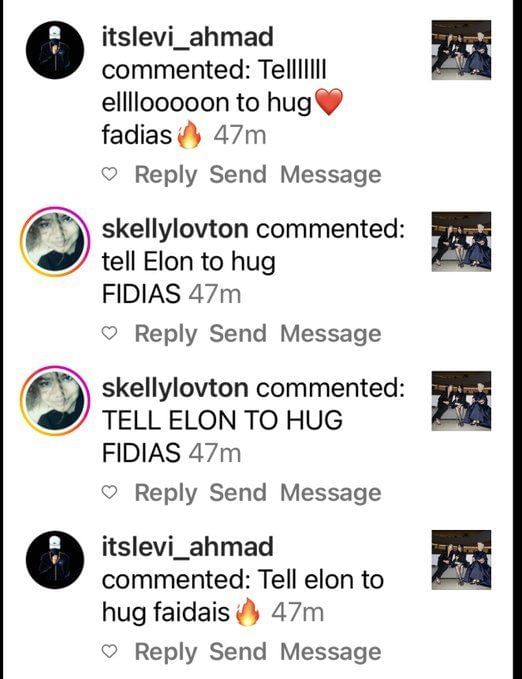 Who is Fidias? YouTuber trying to hug Elon Musk for a month