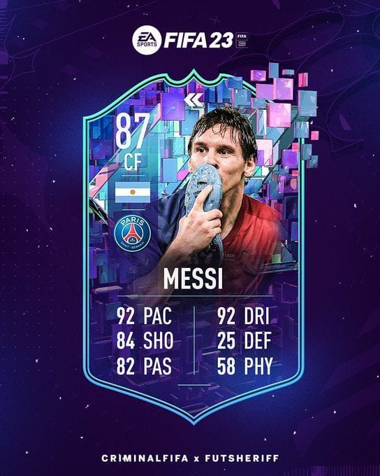 FIFA 23 leaks hint at a Lionel Messi Flashback SBC coming soon to ...