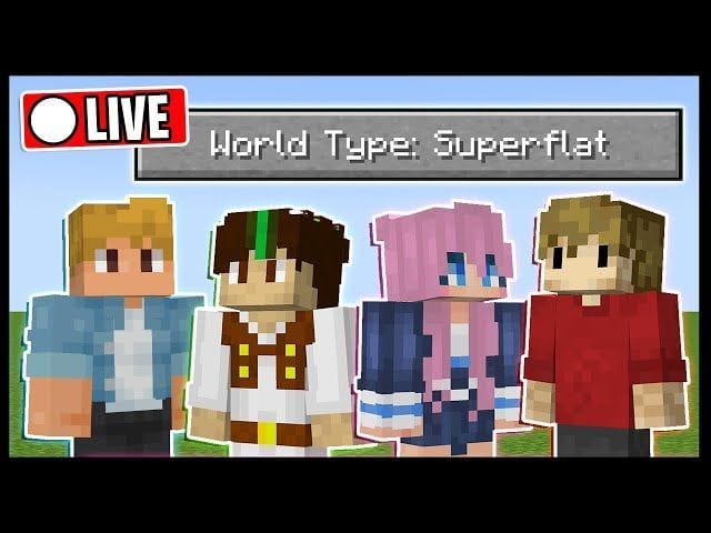 How to beat Minecraft in a Superflat world