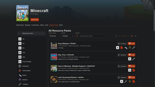 How to use resource packs in Minecraft (2022)