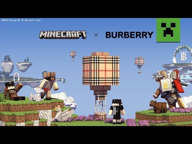 How to get Minecraft x Burberry DLC