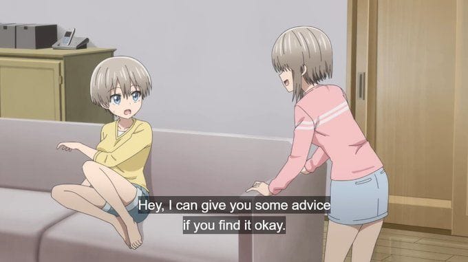 Uzaki-chan Wants to Hangout! Double season 2 episode 7 - Itsuhito vexed with Hana’s plan, Yanagi ...