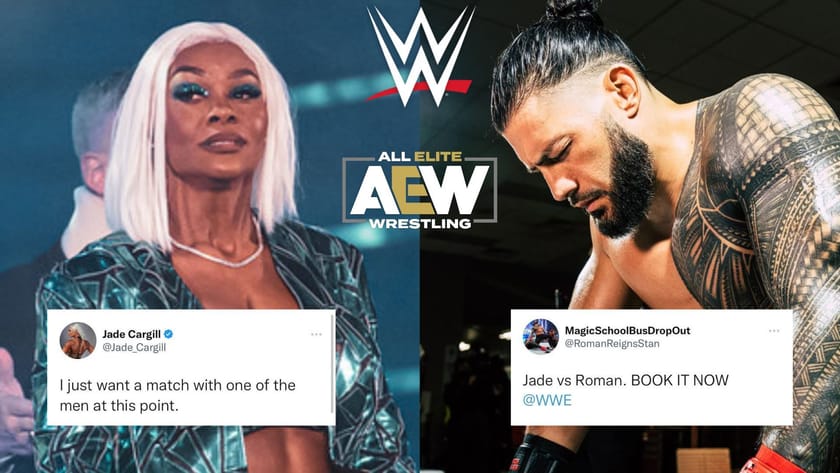 "Jade vs Roman [Reigns]. BOOK IT NOW WWE" - Twitterverse goes into a ...
