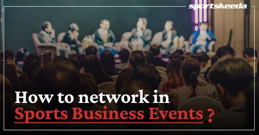 6 networking tips for sports business events