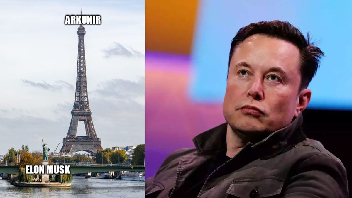 “Eiffel Tower is celebrating” - Twitter users react as Elon Musk gets ratio’d by French streamer ...
