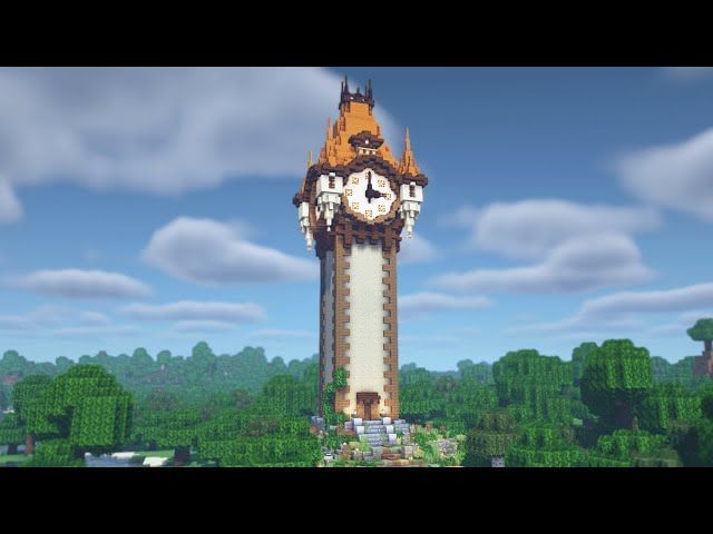 5 best tower blueprints for building in Minecraft