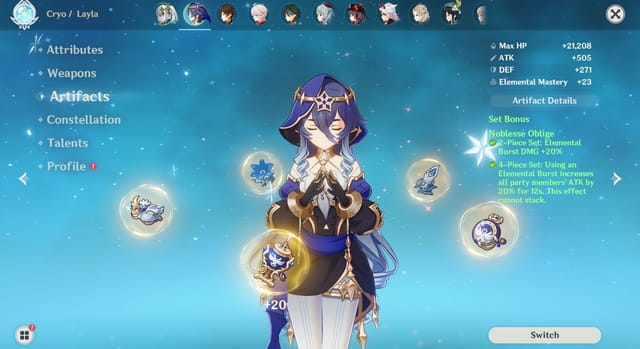 How to play Layla in Genshin Impact: Builds, team roles, and abilities