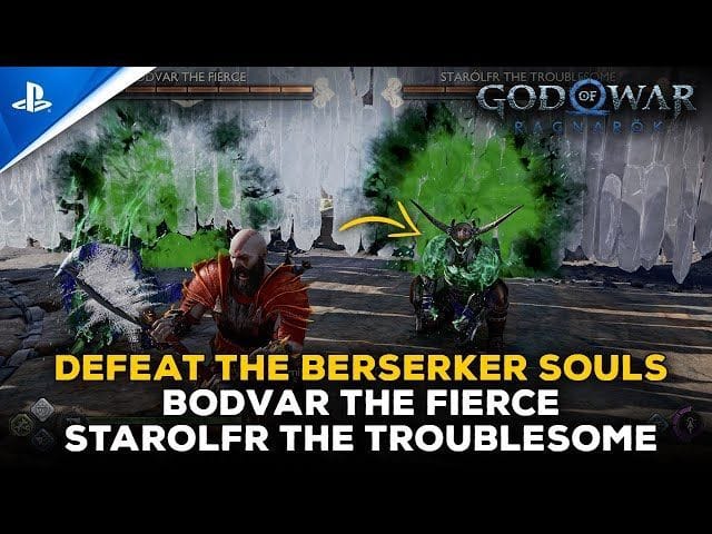 God of War Ragnarok: How to defeat Bodvar and Starolfr