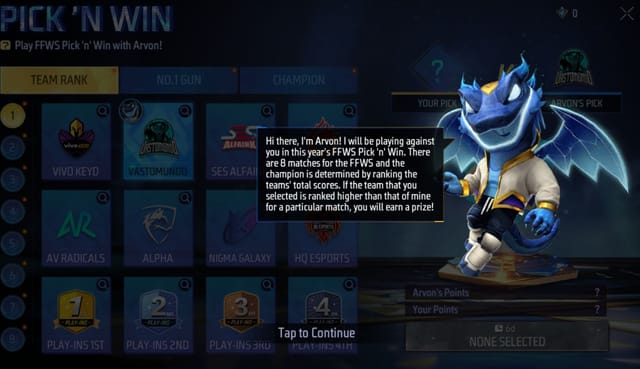 Free Fire: Free Fire MAX Pick 'n Win event guide: How to get free ...