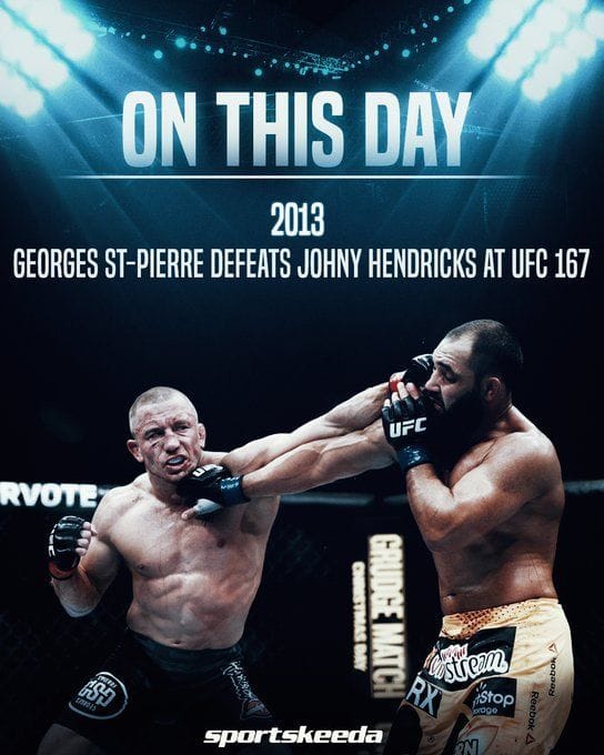 Throwback: When George St-Pierre made his final title defense in a ...
