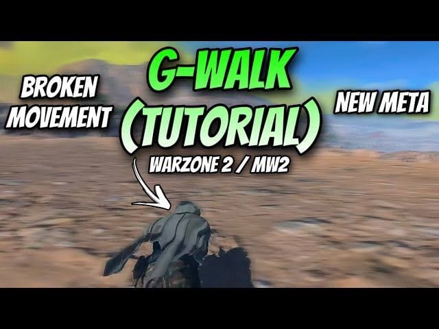 How to G-Walk in Warzone 2